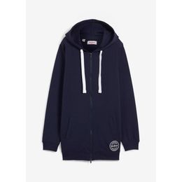 bonprix Long-Sweatjacke