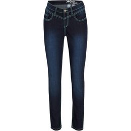 bonprix Slim Fit Stretch-Jeans mit Kontrastnähten