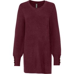 bonprix Longpullover mit Knöpfen