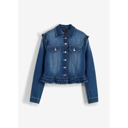 bonprix Jeansjacke mit Volants