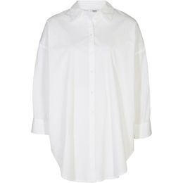 bonprix Oversize Bluse aus Baumwolle mit 3/4 Arm