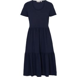 bonprix Shirtkleid mit Strukturmuster