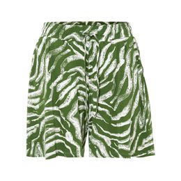 bonprix Weite Viskose-Jerseyshorts mit High-Waist-Bequembund