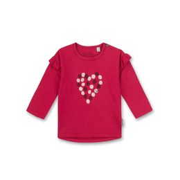 Sanetta Kidswear Longsleeve "Little Birdie" in Pink - 68