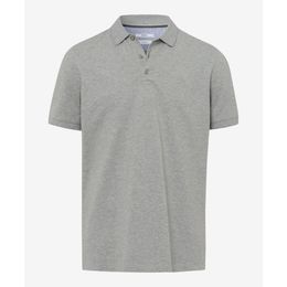 Brax Herren Poloshirt Style PETE, Grau, Gr. 4XL