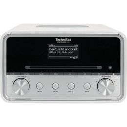 Technisat DIGITRADIO 586 DAB+ Radio, AM, FM, DAB+, Internet Bluetooth, Weiß/Silber