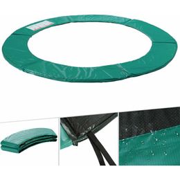 Arebos - Trampolin Randabdeckung Federschutz Randschutz Sicherheitsmatte Trampolinzubehör 305 cm aus pvc und pe Reißfest 100% UV-beständig Grün 305