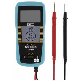 Digitaler Multimeter mit Messspitzen, ac, dc, Widerstand Auto-Check cat ii Spannungsprüfer, Volttester, Spannungstester mit Batterie, M3252 - EMOS