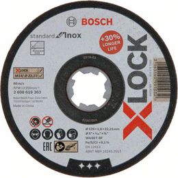 Accessories x-lock 2608619363 Trennscheibe gerade 125 mm 1 St. - Bosch