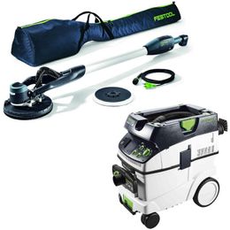 Langhalsschleifer 571934 lhs-e 225 + Absaugmobil CTM36-Set Nr. 575455 - FESTOOL