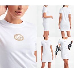 Versace Midikleid Versace COUTURE V LOGO Shirt-Kleid Dress Minikleid Ball Beach Job Part