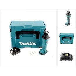 Makita Oberfräse DCO 180 Y1J 18 V Akku Rotationsschneider im Makpac inkl. BL 1815 N 1