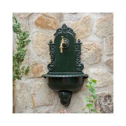 Antikas Wasserspeier Gartenbrunnen Waschbecken mit Gartenschlauchanschluss Wandbrunnen