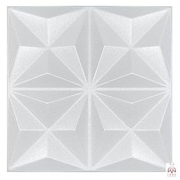 IKHEMalarka 3D Wandpaneel 4m²/16PCS Wanddeko Wandverkleidung Deckenpaneele POLYSTYROL