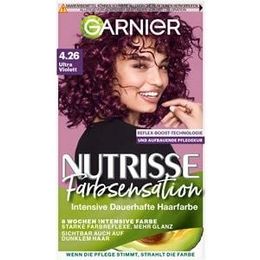 Garnier Haarfarben Nutrisse Intensive Dauerhafte Haarfarbe Farbsensation 6.60 Intensives Rot