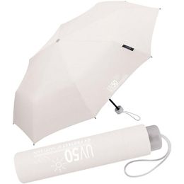 Happy Rain Taschenregenschirm UV-Protect UV50 Super-Mini-Schirm mit Sonnenschutz