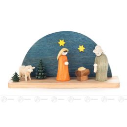 Dregeno Erzgebirge Weihnachtsfigur Krippen und Zubehör Miniatur Krippe Breite x Höhe x Tiefe 10