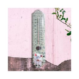 Antikas Windspiel Tierthermometer