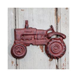 Antikas Feuerstelle Wandflaschenöffner Traktor
