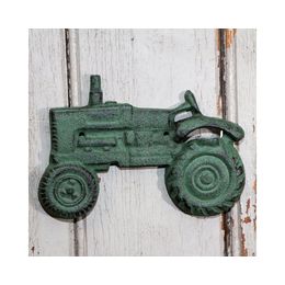 Antikas Feuerstelle Wandflaschenöffner Traktor