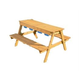 Gaspo Spieltisch Spieltisch Picknicktisch Wassertisch Sandtisch Sitzgarnitur 31085