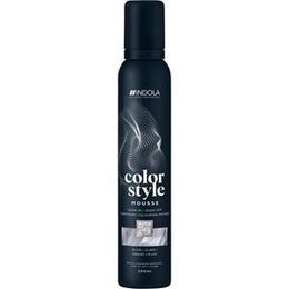 Indola Semi-permanente Haarfarbe Color Style Mousse Silver