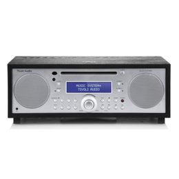 Tivoli Audio Music System+ schwarz/silber Stereoanlage (Digitalradio (DAB)