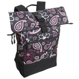 J JONES JENNIFER JONES Cityrucksack Großer Kurier-Rucksack mit Roll-Top