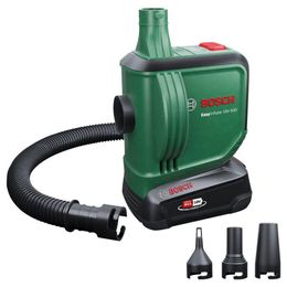 Bosch Regenfasspumpe Volumenpumpe EasyInflate 18V-500 inkl. Akku und La