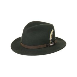 Stetson Filzhut (1-St) Wollfilz mit Lederband