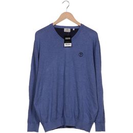 Carlo Colucci Herren Pullover, blau, Gr. 54