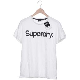 Superdry Herren T-Shirt, weiß
