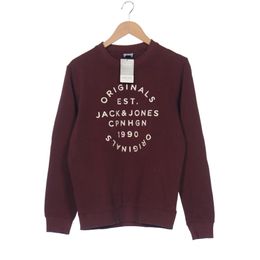 Jack & Jones Jack & Jones Herren Sweatshirt, bordeaux, Gr. 52