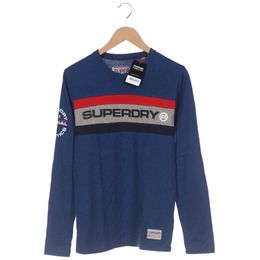 Superdry Herren Sweatshirt, blau, Gr. 46
