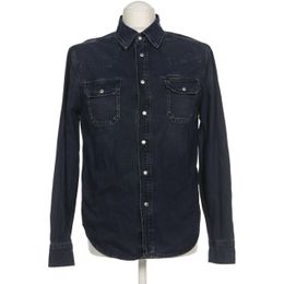 Calvin Klein Jeans Herren Hemd, marineblau