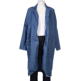 minimum Damen Mantel, blau, Gr. 38