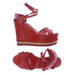 Ralph Lauren Collection Damen Sandale, rot