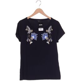 comma, Comma Damen T-Shirt, marineblau, Gr. 42