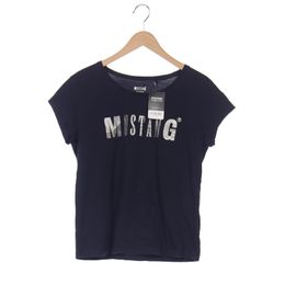 Mustang Damen T-Shirt, marineblau, Gr. 42
