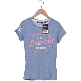 Superdry Damen T-Shirt, blau
