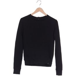 Superdry Damen Sweatshirt, schwarz