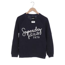 Superdry Damen Sweatshirt, marineblau, Gr. 42