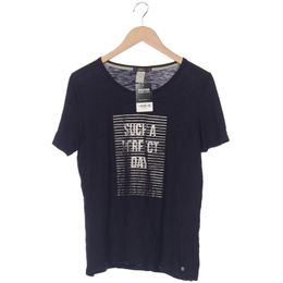 Cecil Damen T-Shirt, marineblau, Gr. 38