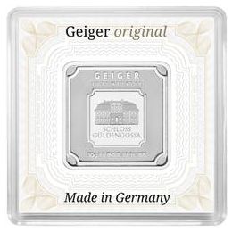 10 g Silberbarren Geiger original