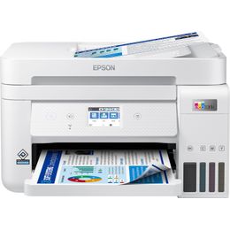 Epson Tintenstrahldrucker "EcoTank ET-4856" Drucker weiß Tintenstrahldrucker