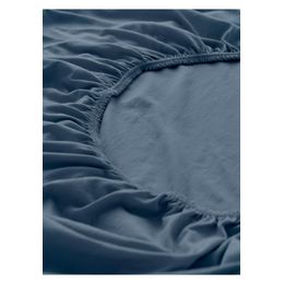 hessnatur Jersey-Spannbetttuch aus reiner Bio-Baumwolle Größe: 90-100x200 cm