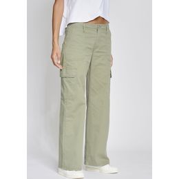 Cargohose Gang "94NOEMI" Gr. 30, N-Gr, grün (sage) Damen Hosen Stoffhosen