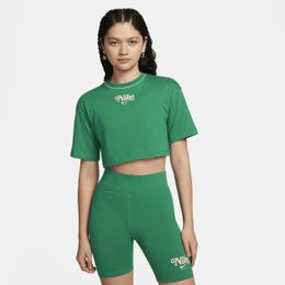 Nike Sportswear Kurz-T-Shirt für Damen - Grün