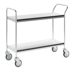 HelgeNyberg ESD-Tischwagen, LxBxH 1140 x 460 x 980 mm, 2 Etagen