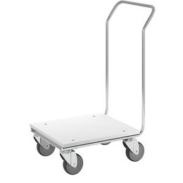 HelgeNyberg Plattformwagen SERIE 100, Tragfähigkeit 200 kg, LxBxH 670 x 465 x 960 mm